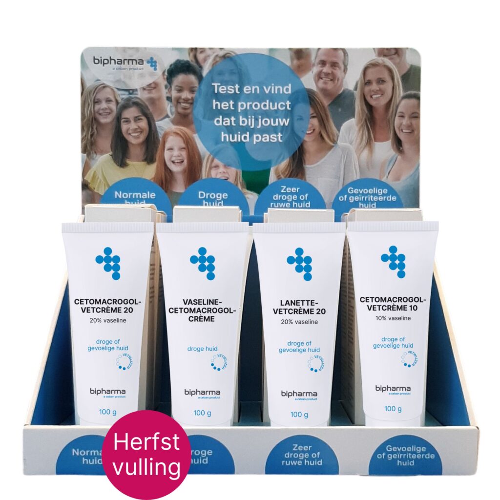 Herfstdisplay van Bipharma - Bipharma.com